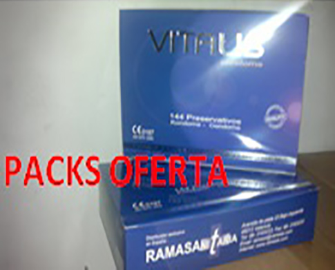 MINI PACK ECONOMIC VITALIS 100 Uds. | Condones y Preservativos